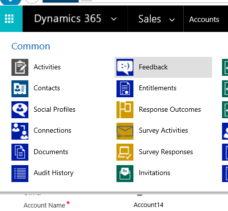 Dynamics 365 Customer Engagement: Feedback And Rating in Dynamics CRM/365