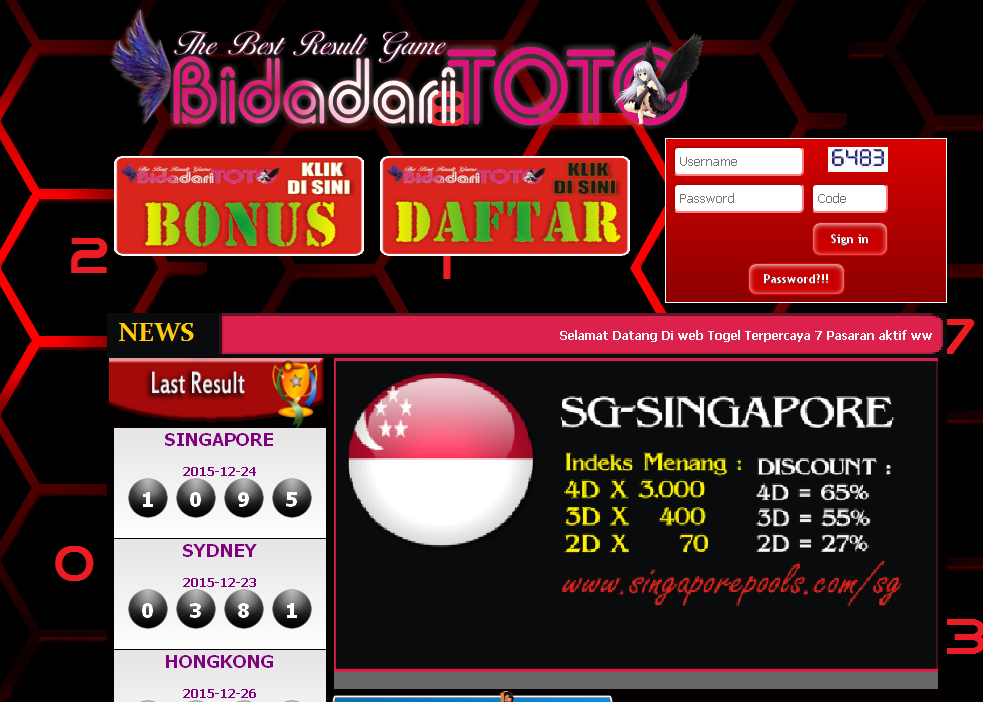 SCRIPT WEB TOGEL - Jual Script website Judi Online