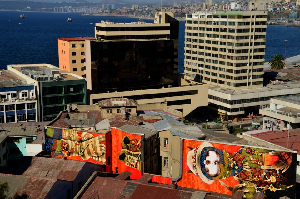 INTI New Mural In Valparaíso, Chile – StreetArtNews