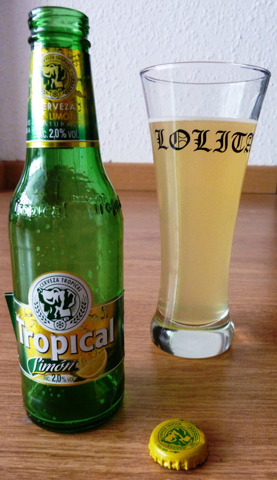 Espumita de cerveza: Tropical Limón