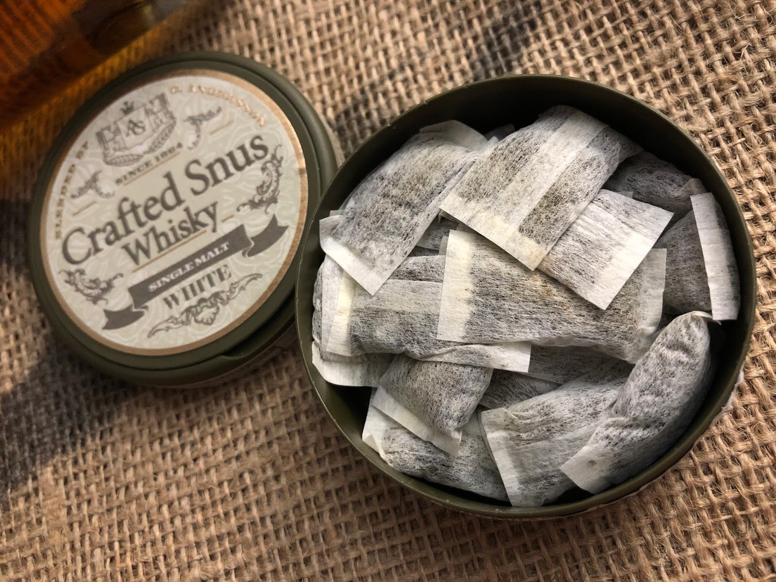 Crafted Snus Whisky (White & Original) - Review. 16 July 2020.
