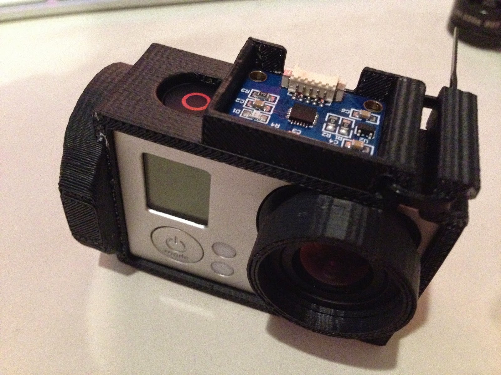 Bluefish: Modular 3D Printed Gimbal Anti-Viration Mounts