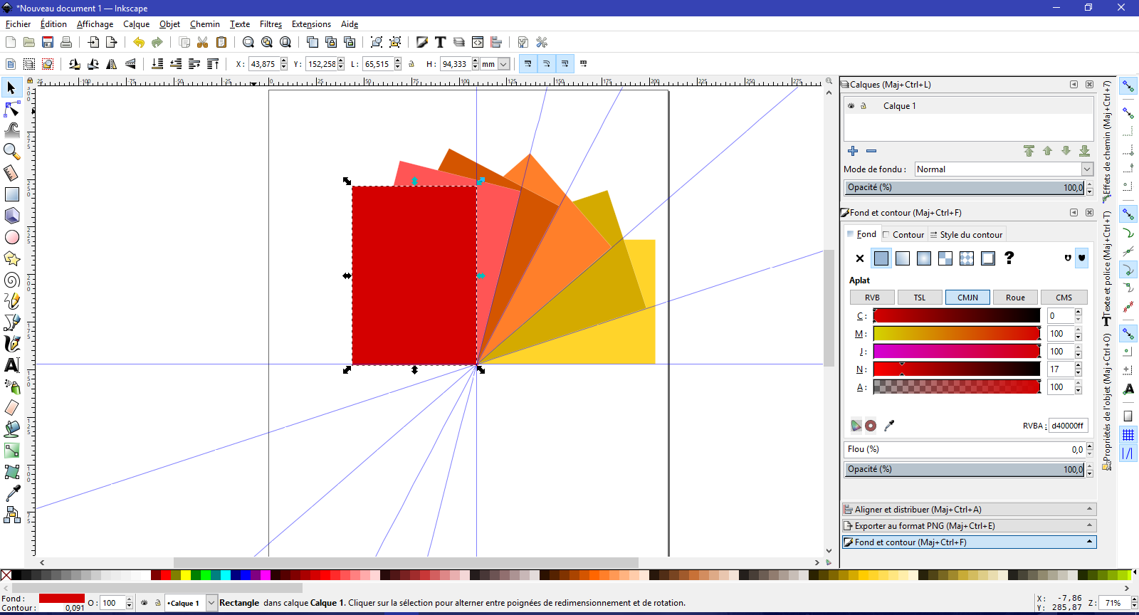 Pour les débutants : utiliser les guides dans le logiciel Inkscape pour ...