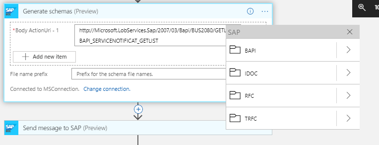 Félix Mondelo's Blog: Connect to your on-premises SAP system from Azure Logic Apps (II)