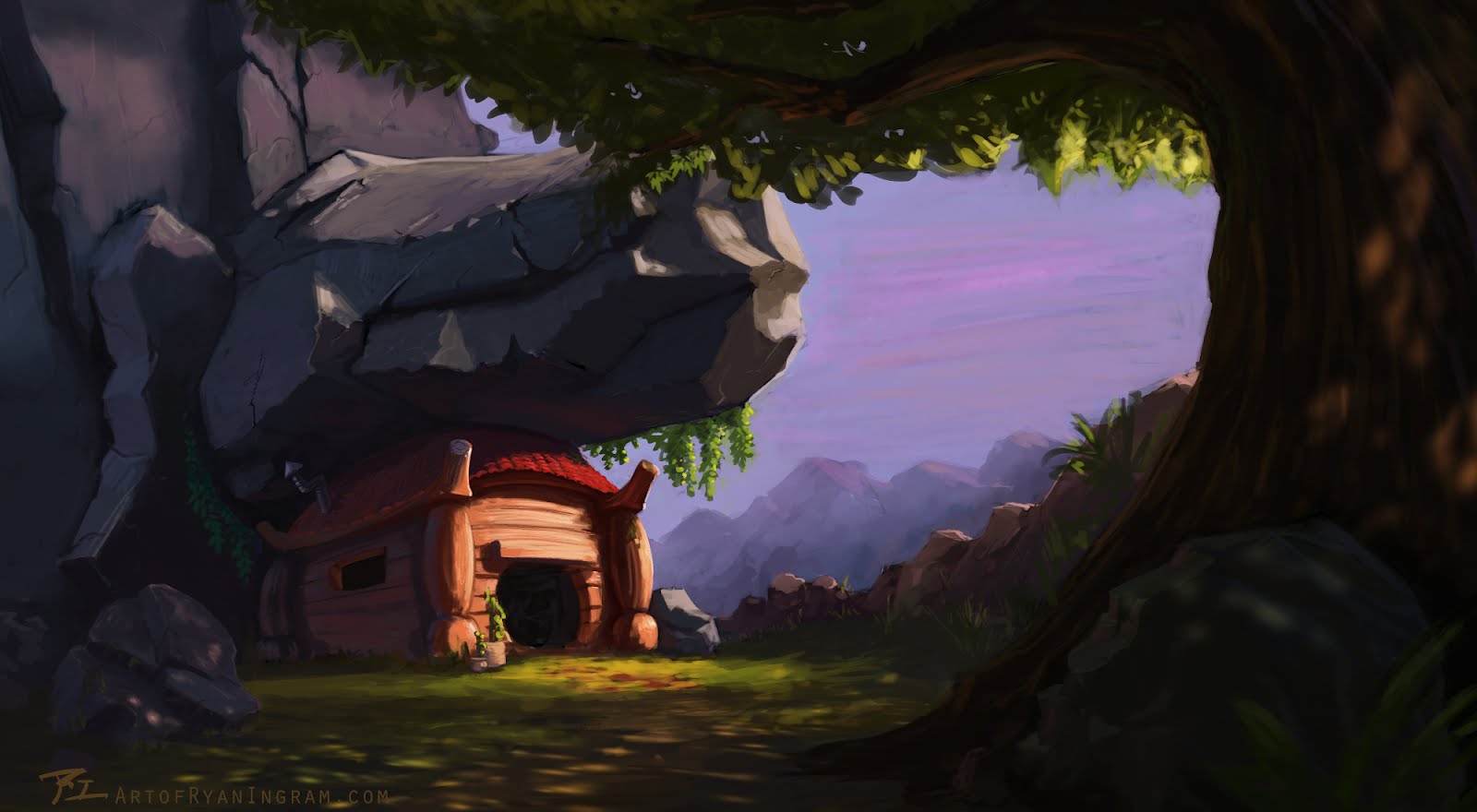 Ryan Ingram's Art: Stylized Environment Design