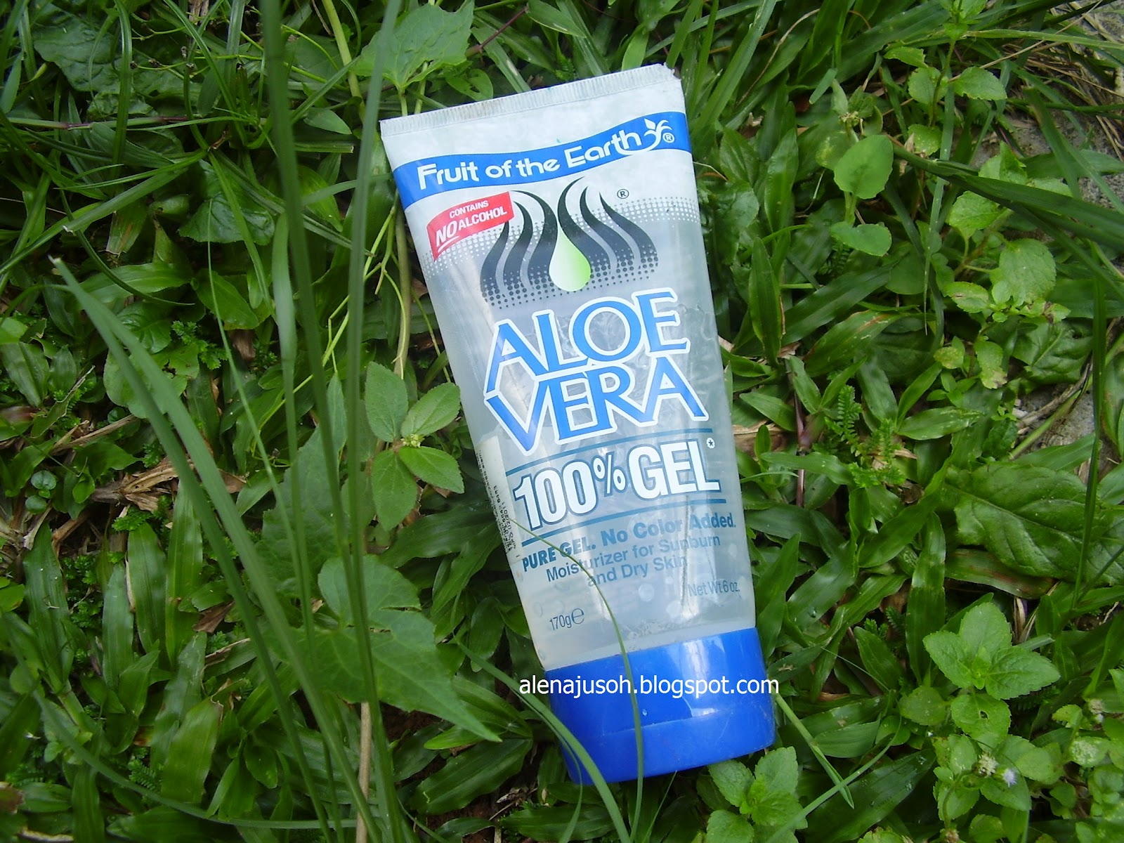 Royal Blue: Fruit of the Earth 100% Pure Aloe Vera Gel