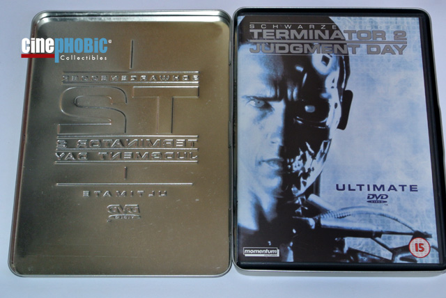CINEPHOBIC: TERMINATOR 2 LIMITED SILVER TIN Ultimate