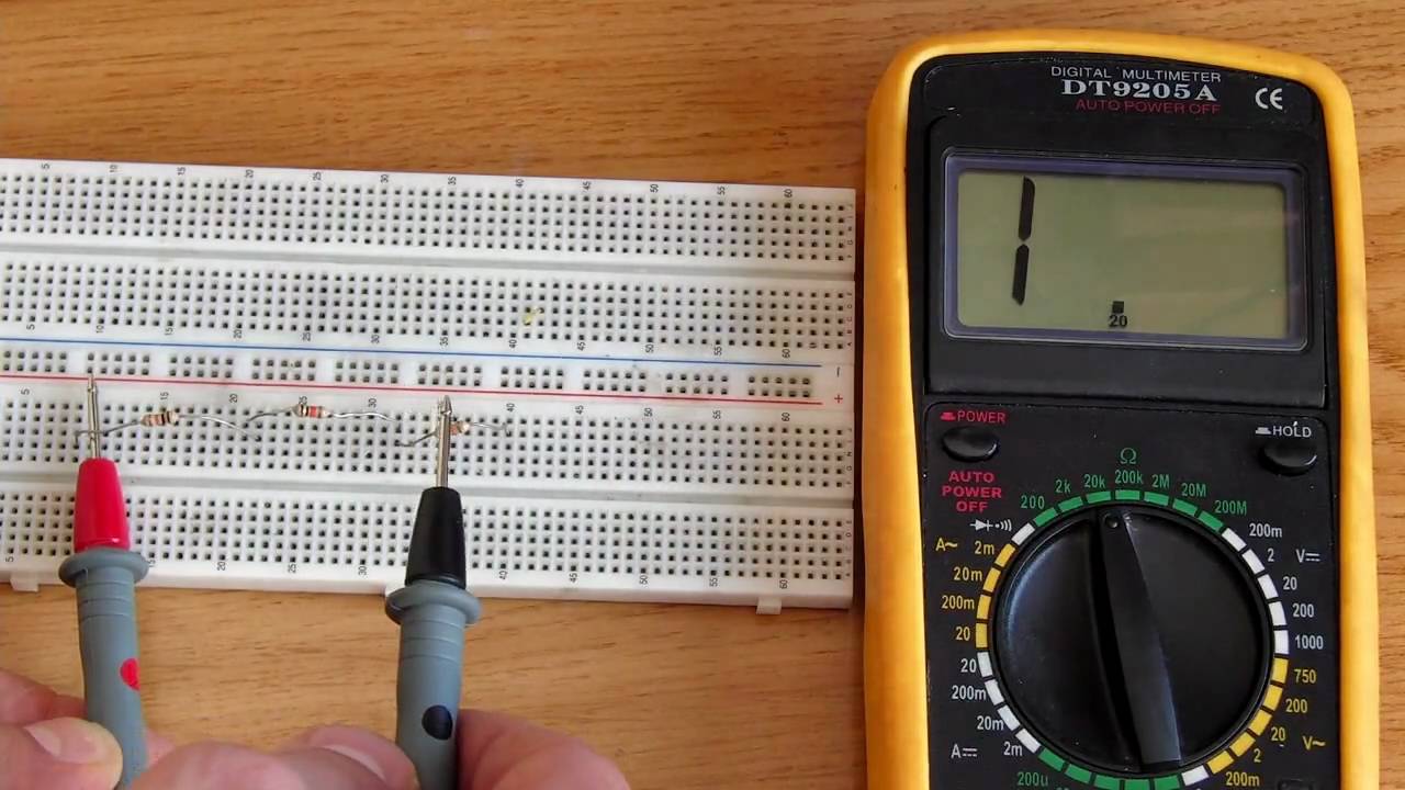 INGENIERO ANTONIO BOTERO: PROTOBOARD Y MULTIMETRO