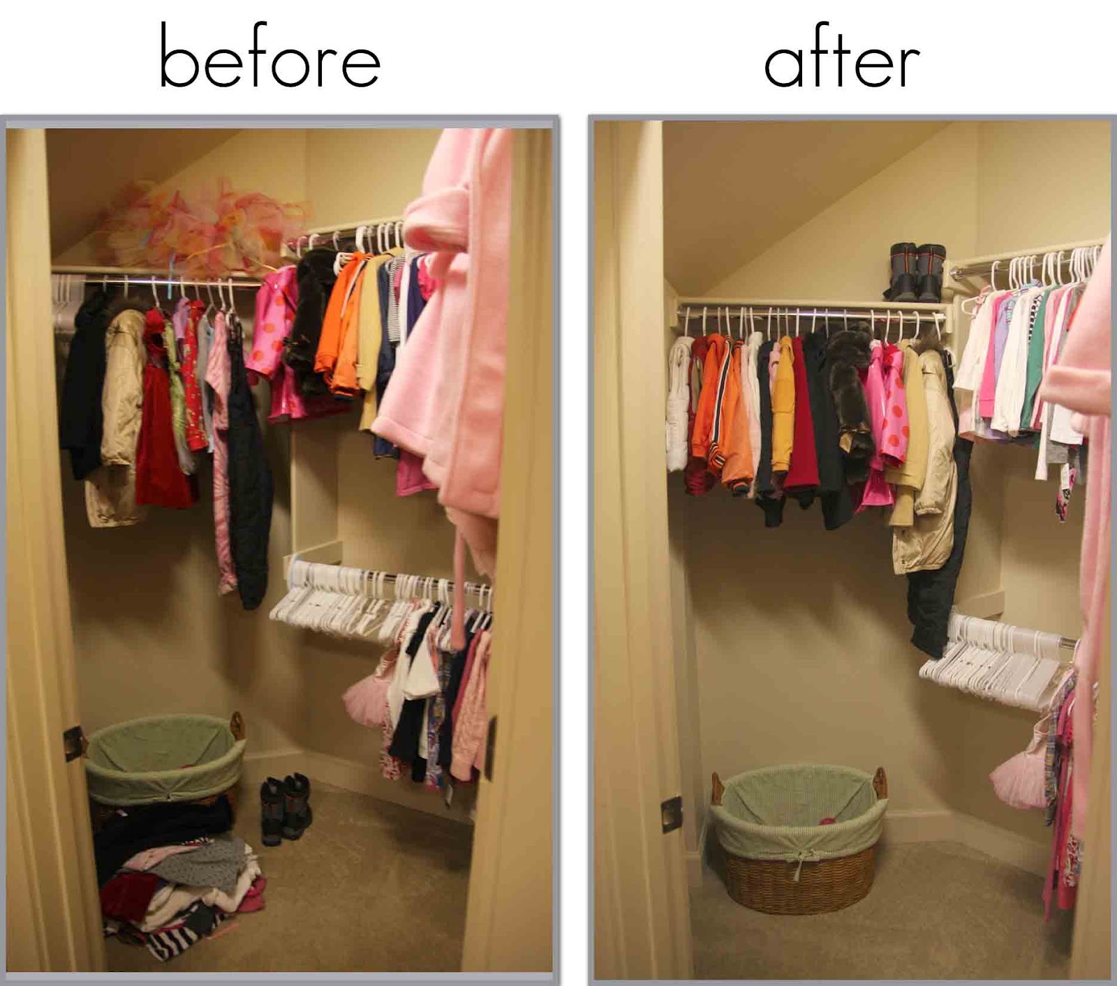 spring cleaning: the kid's closets - Simply Organized