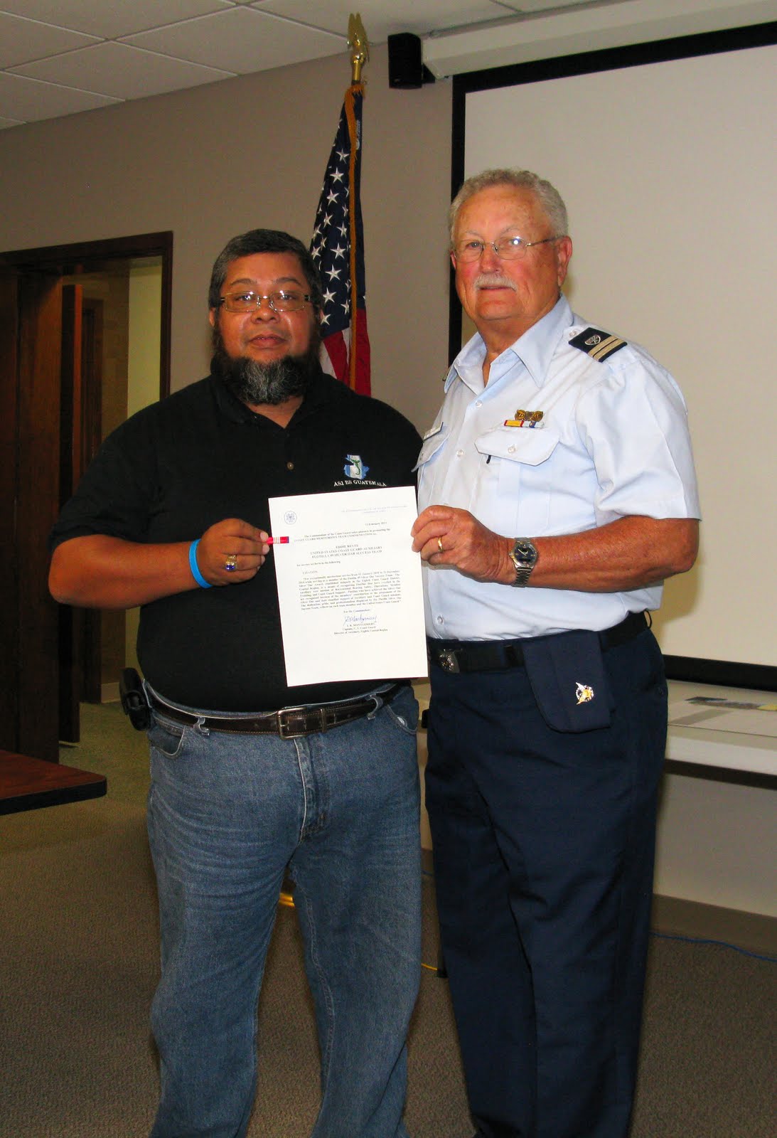 Asi es Guatemala: The Coast Guard Meritorious Team Commendation