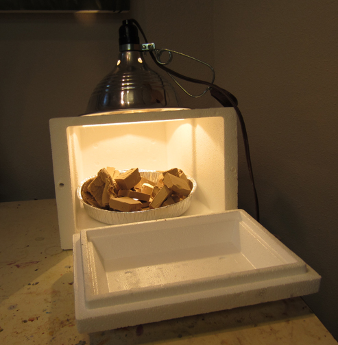 Lori Kiplinger Pandy Sculpture: How to make a cheap hot box