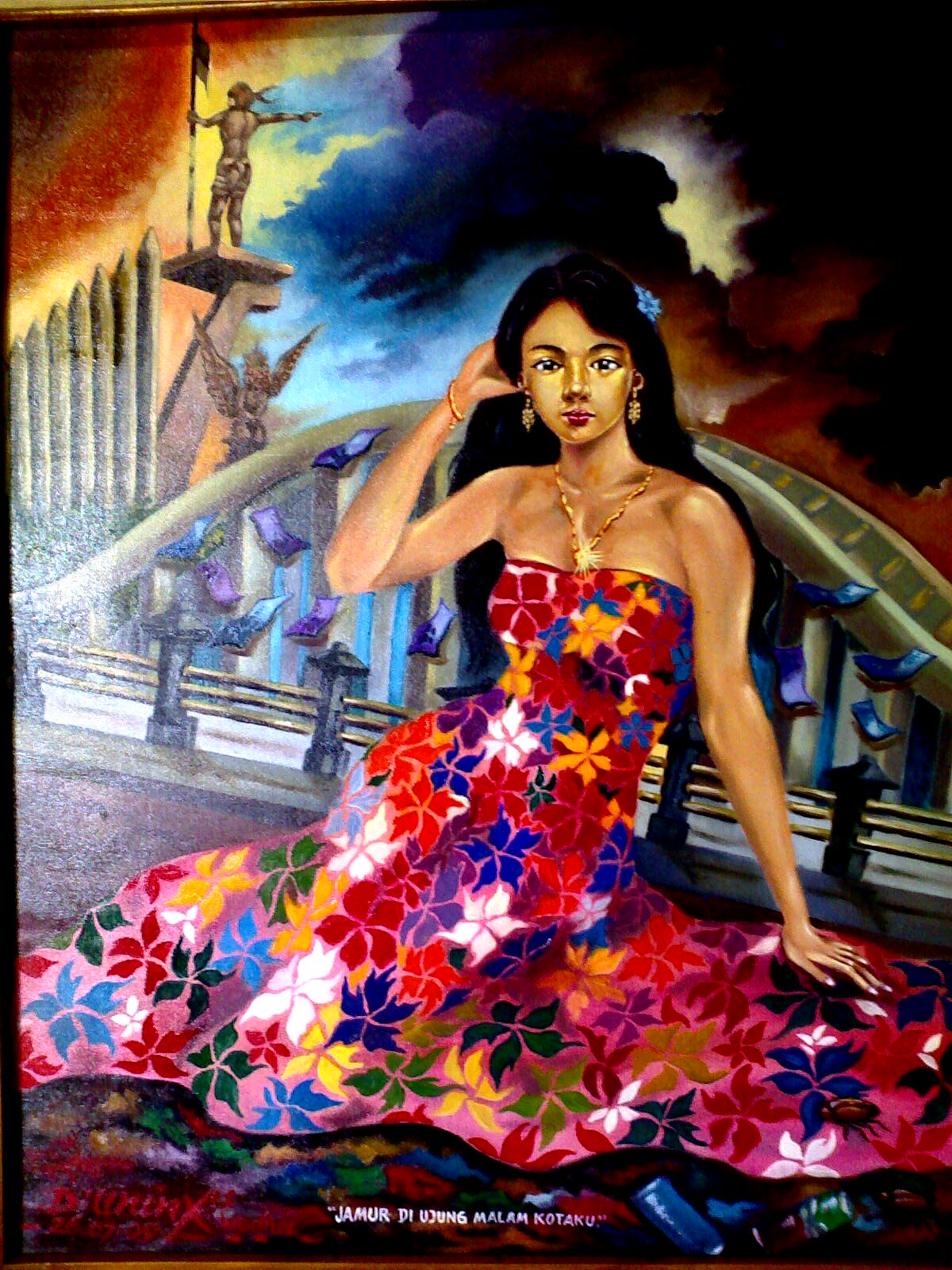 NUSA PENIDA IS 'THE BEAUTY' OF THE NATURE IN BALI: WEDHA' PAINTINGS ...