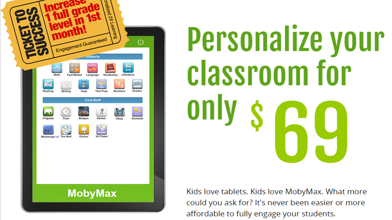 Middle Grades Maven: Moby Tablet Giveaway