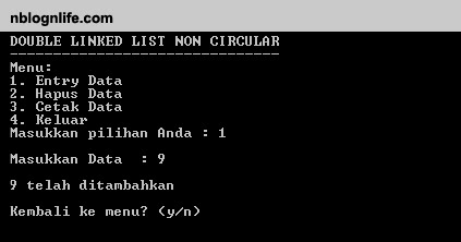 Double Linked List C++ - nblognlife