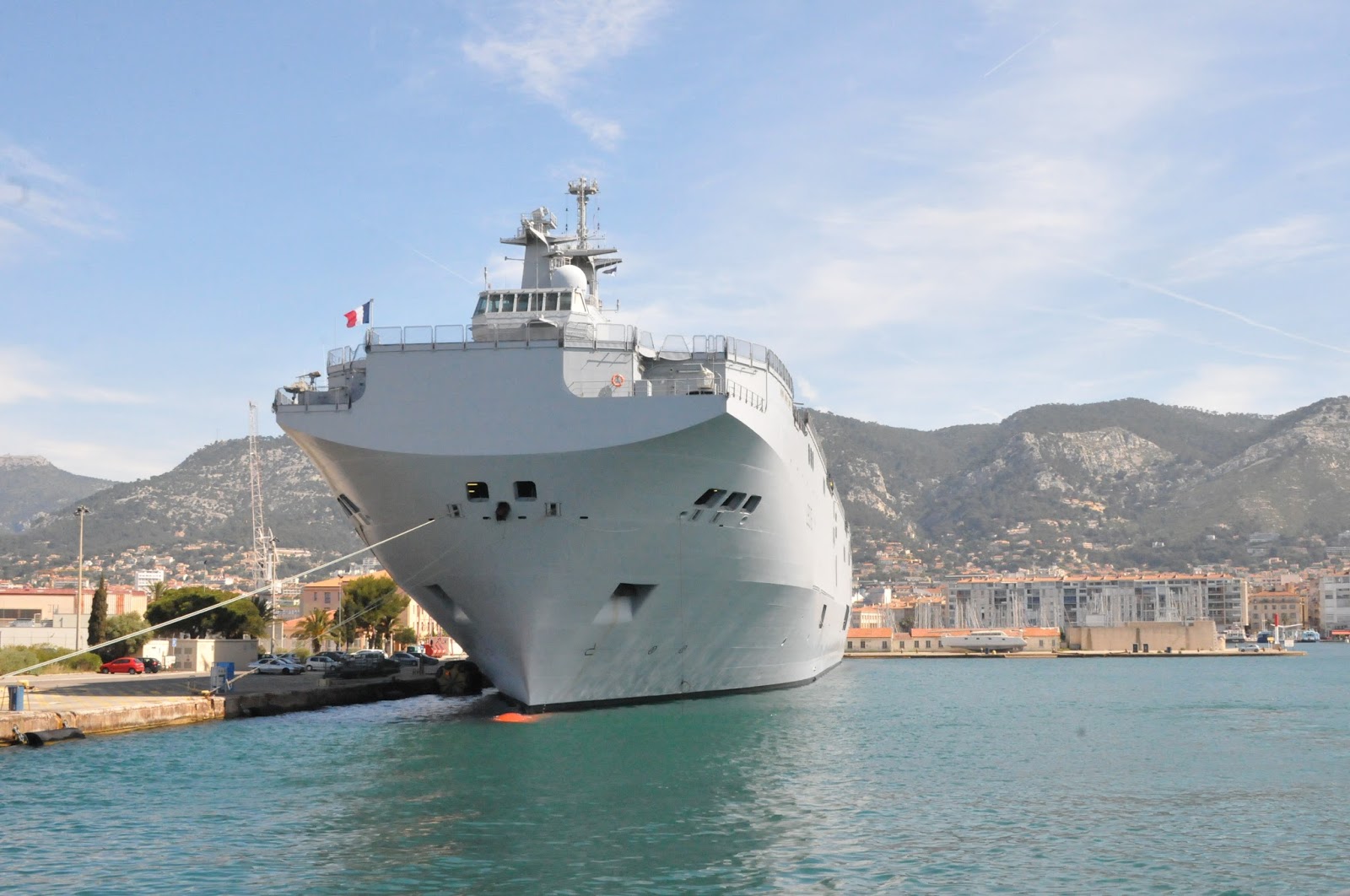La Marcophilie Navale Envelopmer: Toulon visite de la rade base navale ...