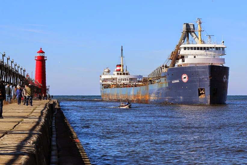 Michigan Exposures: The Algorail Enters the Grand River