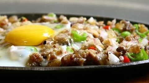 Sisig With Egg