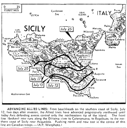 1000 Men, 1000 Stories : Articles: Sicily, July 24 - 26, 1943 - Pt 11.