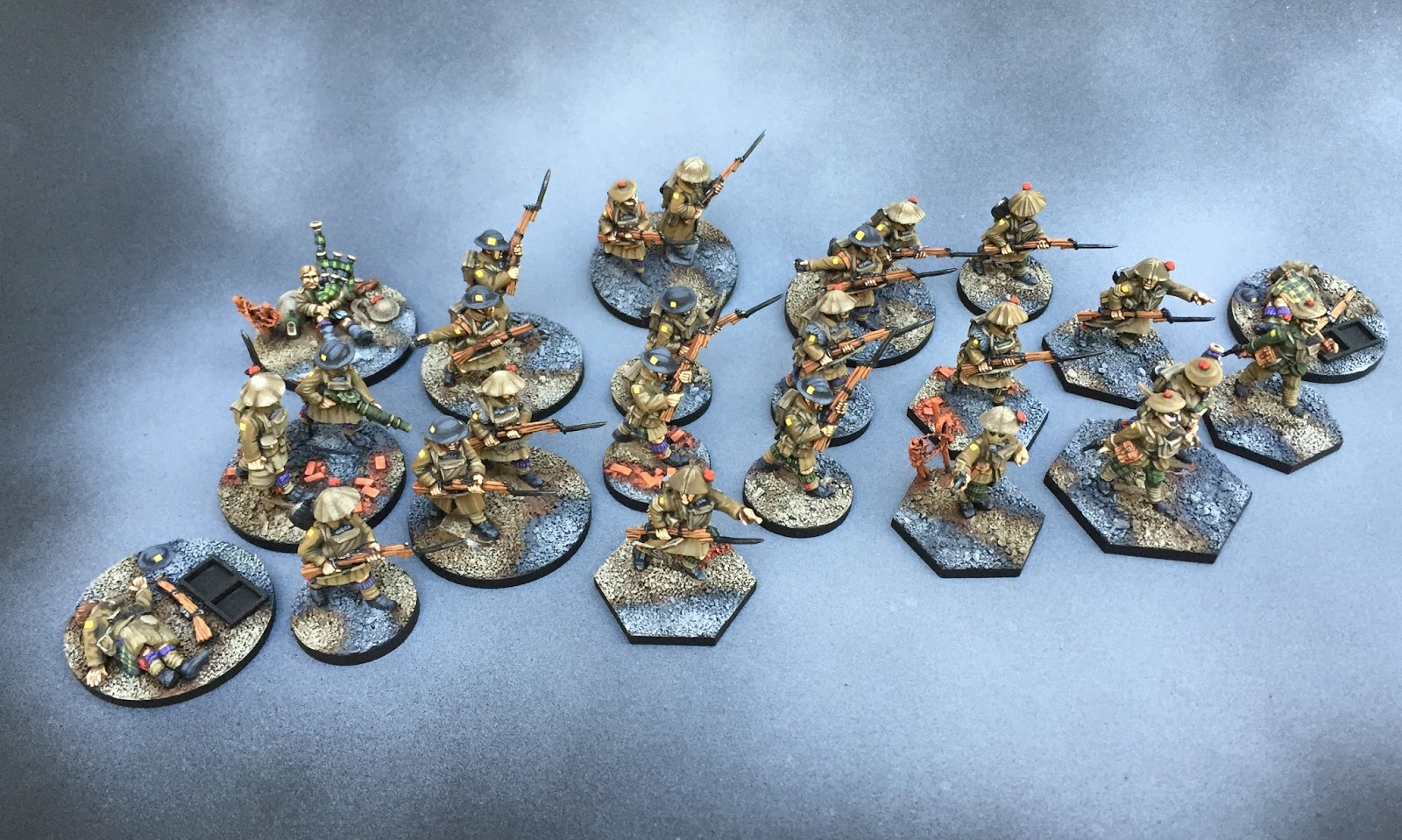 Roundwood's World: Mini-Project - Great War Miniatures Highlanders: Part 2