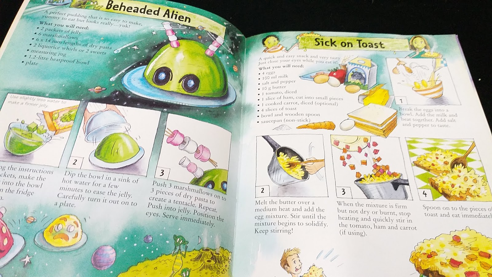 Kid Books Blog: 131.Gruesome Grub and Disgusting dishes / Terrible ...