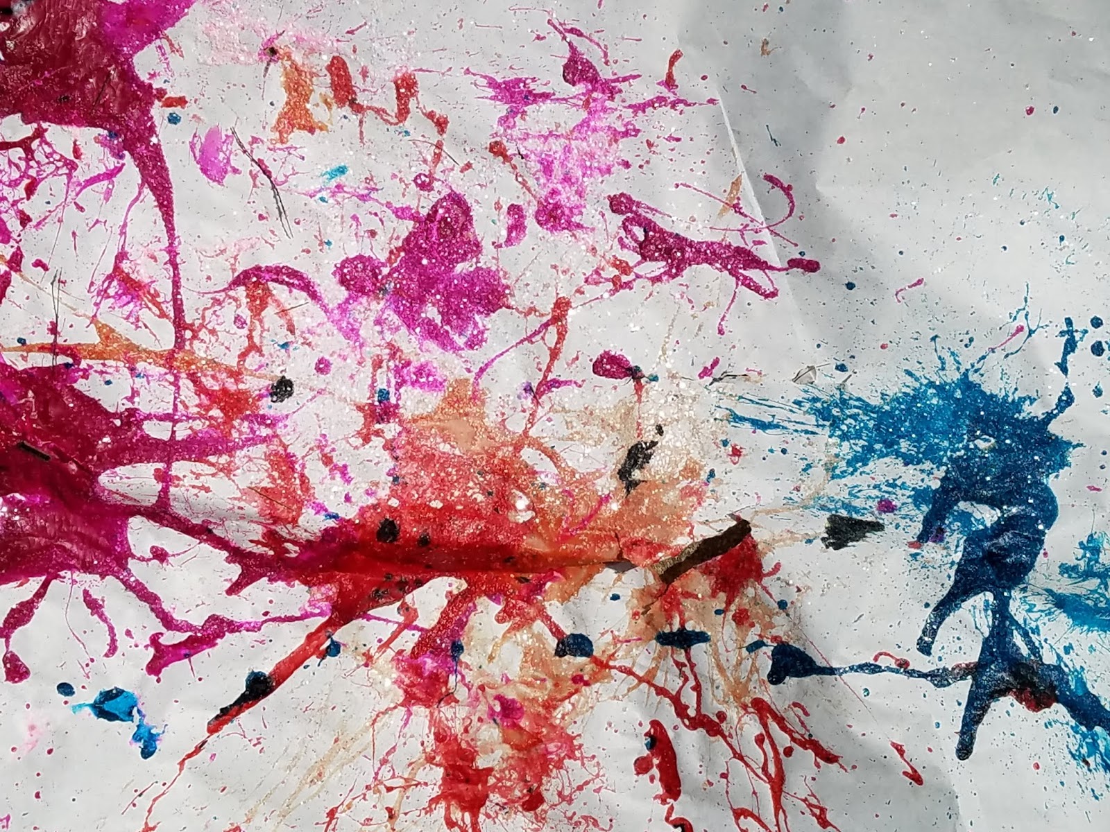 Art Project #95: Balloon Splatter Painting