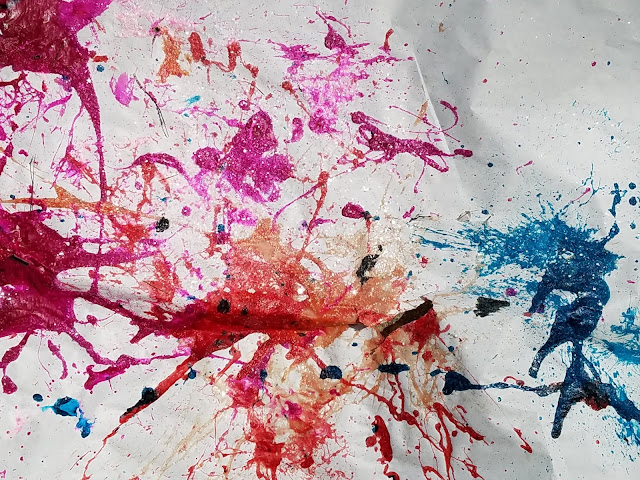 Art Project #95: Balloon Splatter Painting