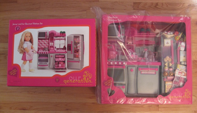 Our Generation "Jenny and Her Gourmet Kitchen" Set | The Toy Box ...