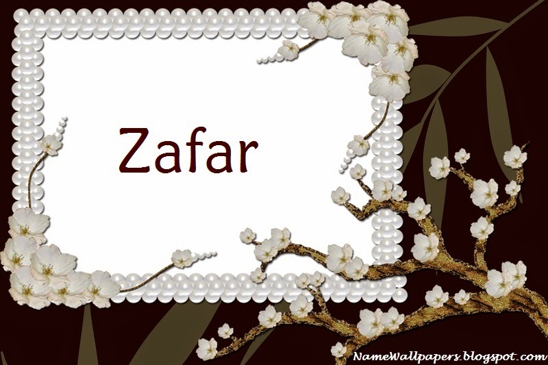 Zafar Name Wallpapers Zafar ~ Name Wallpaper Urdu Name Meaning Name ...
