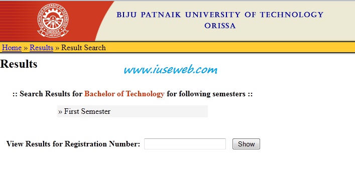 BPUT Results 2011 | BPUT 1st Semester Results 2011 Biju Patnaik ...