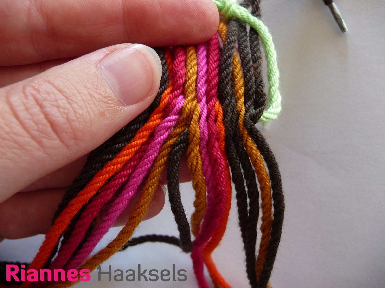 RiannesHaaksels: Ply split braiding #3