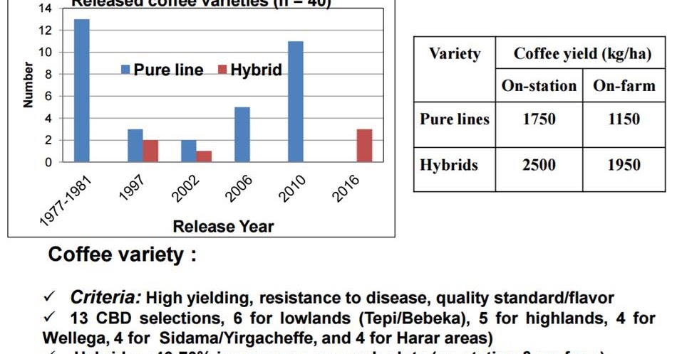 Coffee Snippets: Coffee yield (kg/ha)