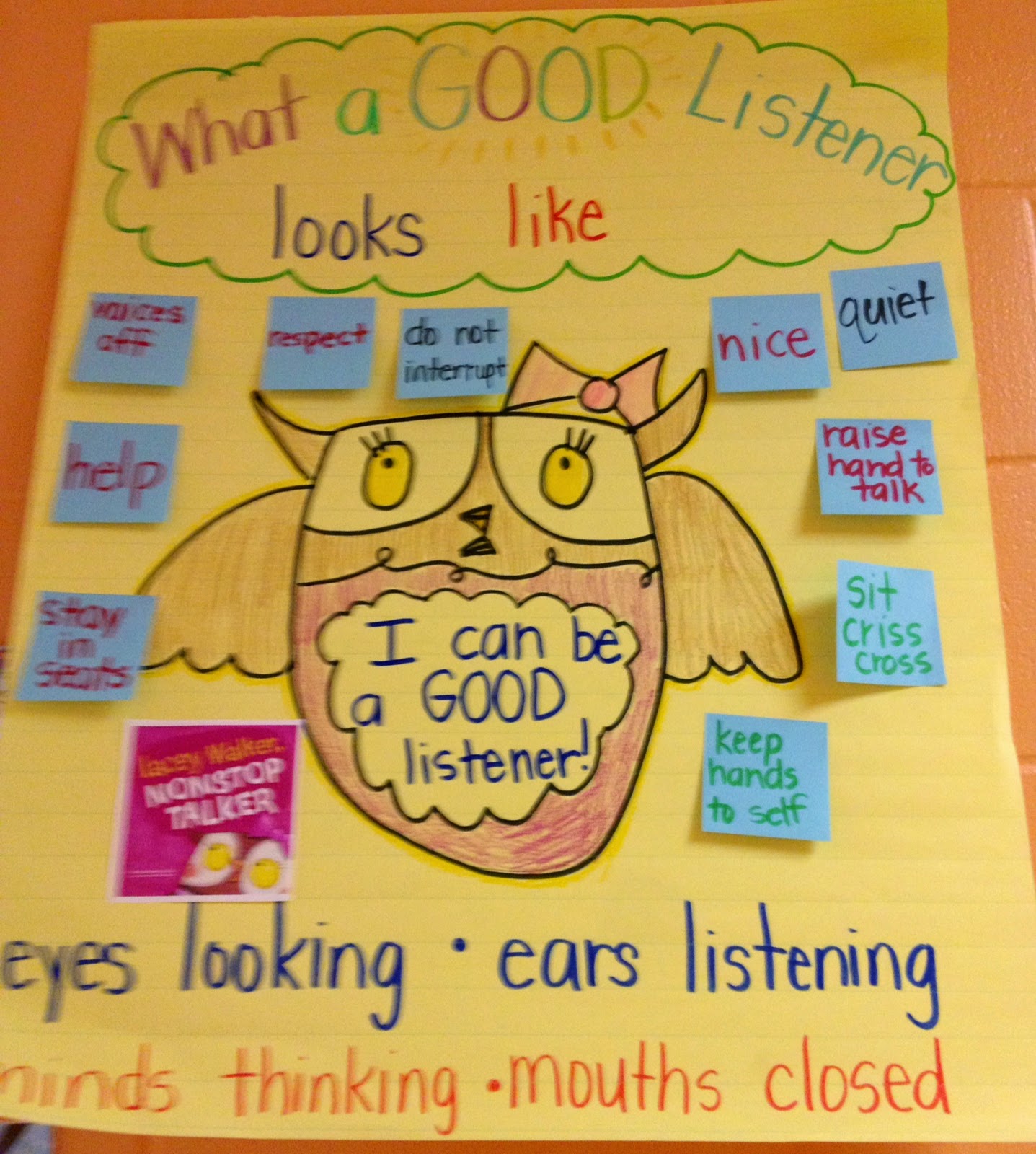 Frix's Fabulous Findings: Lacey Walker the Nonstop Talker Craftivity