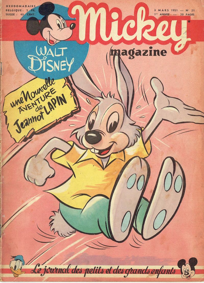 Le journal de Mickey: Mickey magazine 021