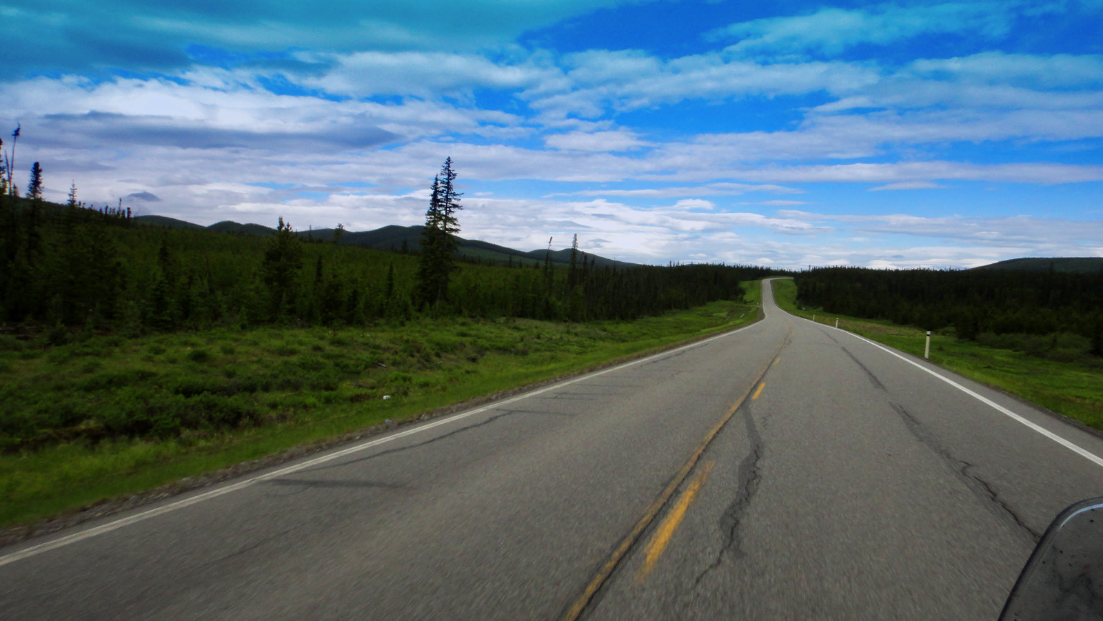 Riding the USA: Day 7 - Hinton, Alberta - Charlie Lake, British Columbia
