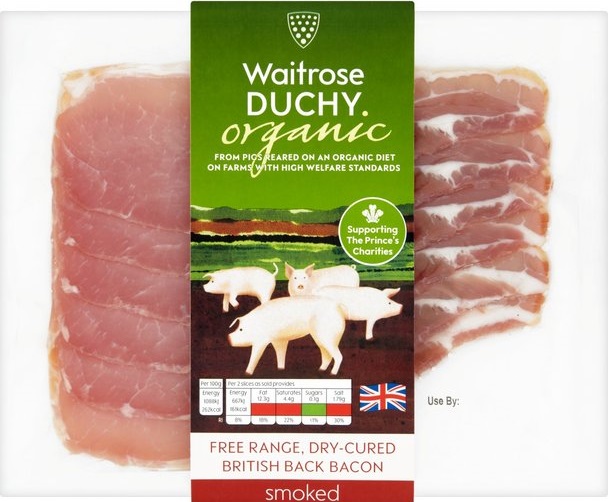 The Bacon Label Gallery: Waitrose Duchy Organic Free Range Dry Cured ...