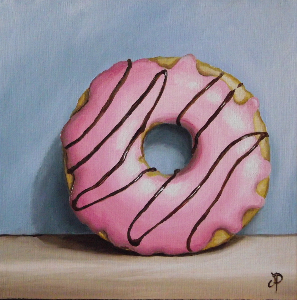 Jane Palmer Fine Art: Iced Doughnut