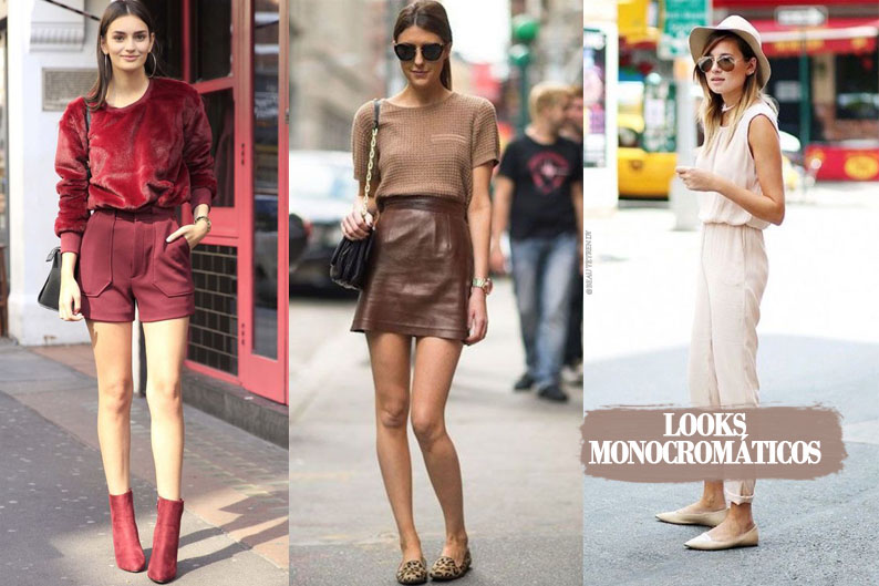 LOOKS MONOCROMÁTICOS... - Beauté Trendy
