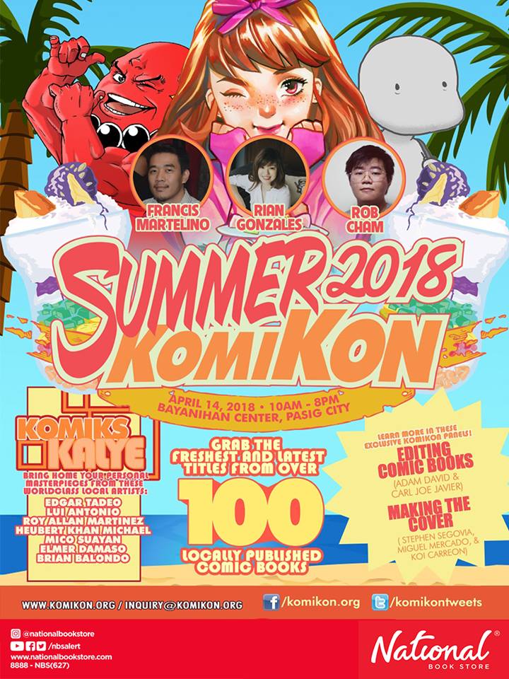 Manila Shopper: Summer Komikon: April 2018