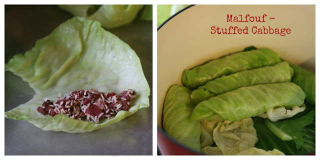 Little Spatula: Malfouf - Middle Eastern Stuffed Cabbage