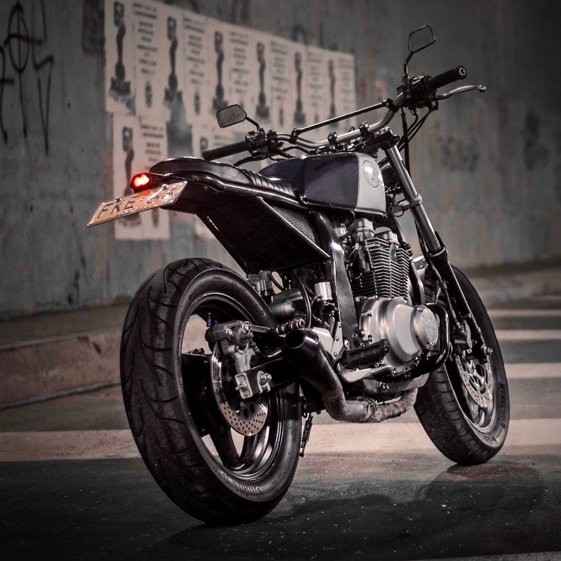 The Ace GS500 tracker - Inazuma café racer