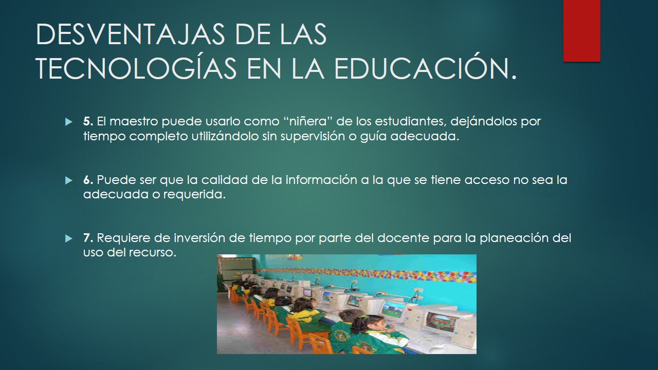 TECNOLOGIA EN LA EDUCACIÓN: VENTAJAS Y DESVENTAJAS DE LA TECNOLOGÍA EN ...