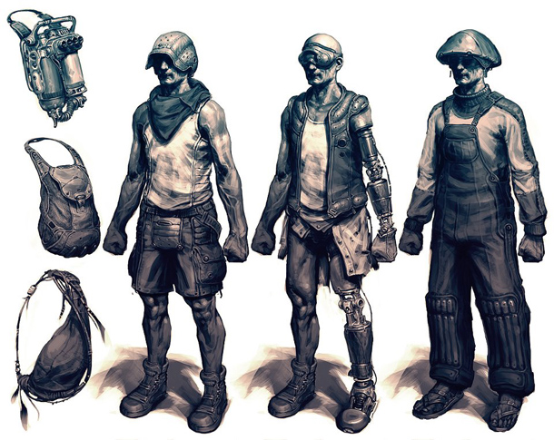 Rage Character Concept Art