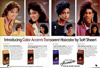 Black Ethnic Advertising / Magazine Covers: Advertising, Hair 1