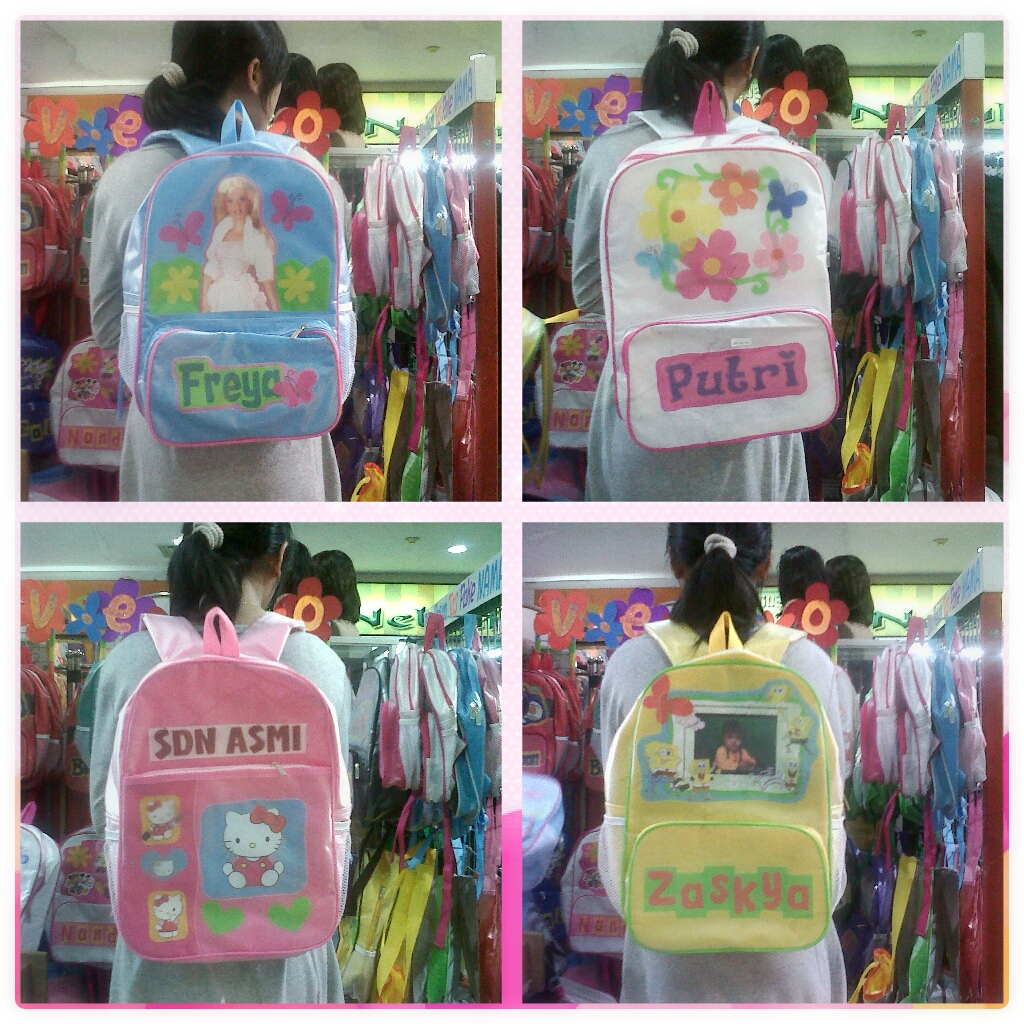 tas anak VERO_tas pake nama