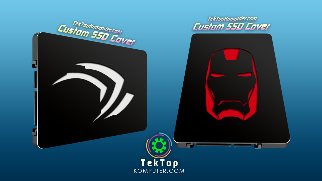 Jasa Custom SSD Cover PC Modding Akrilik - TekTopKomputer