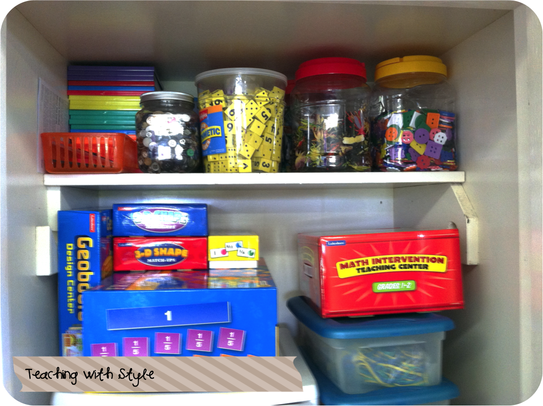 Organizing Math Centers - Owl-ways Be Inspired