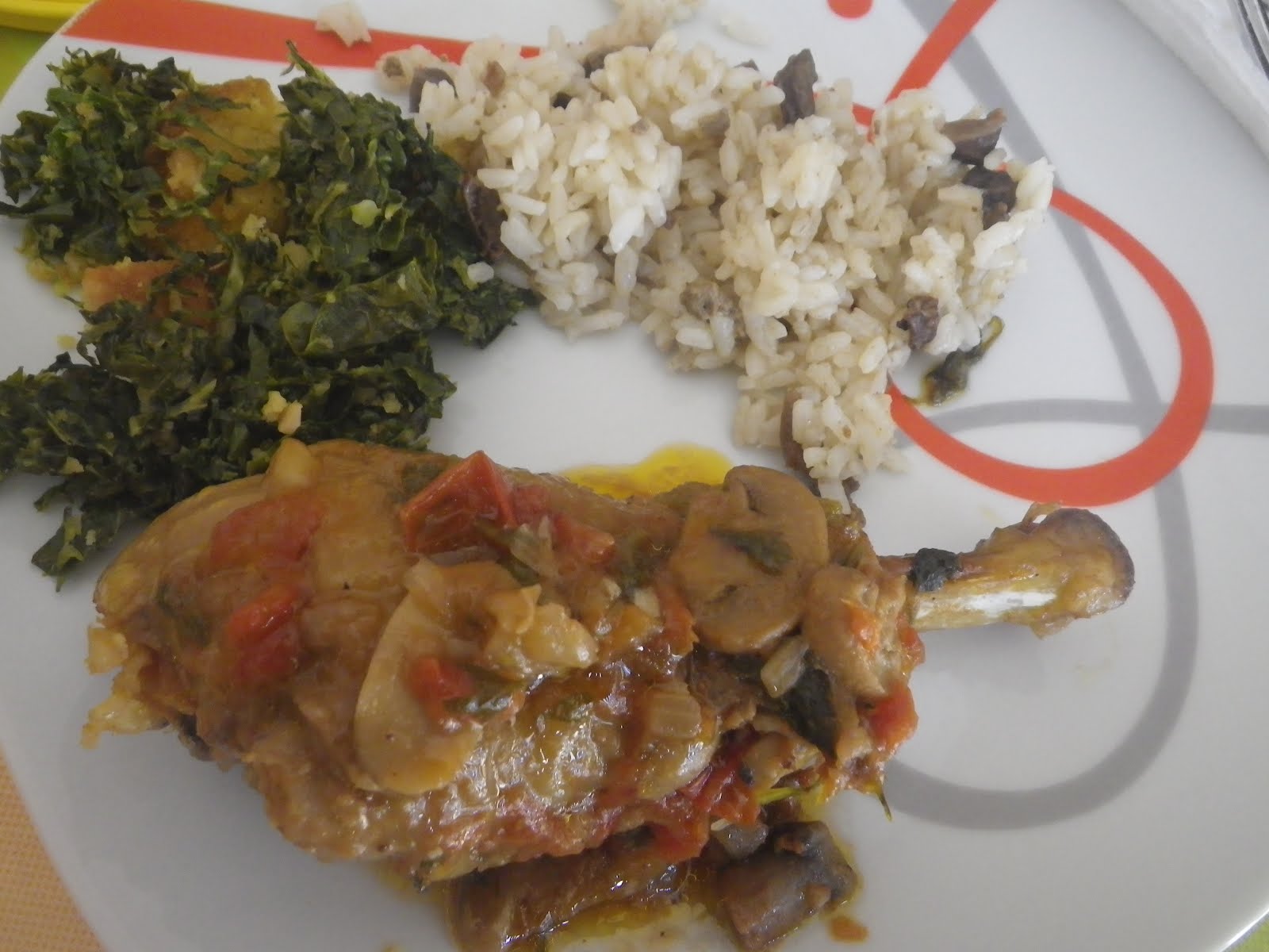 Ensaios culinarios: Frango corado