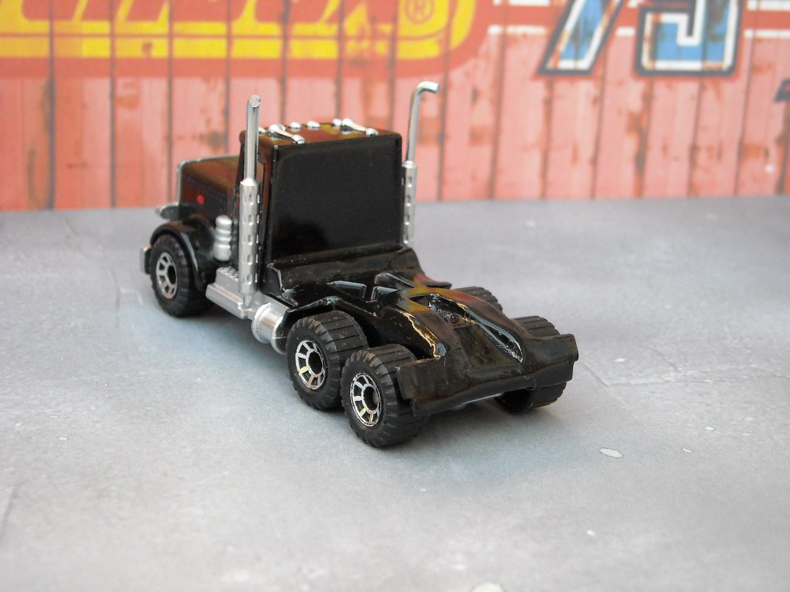 Matchbox Memories: Átalakítás: Matchbox Peterbilt Day Cab Truck