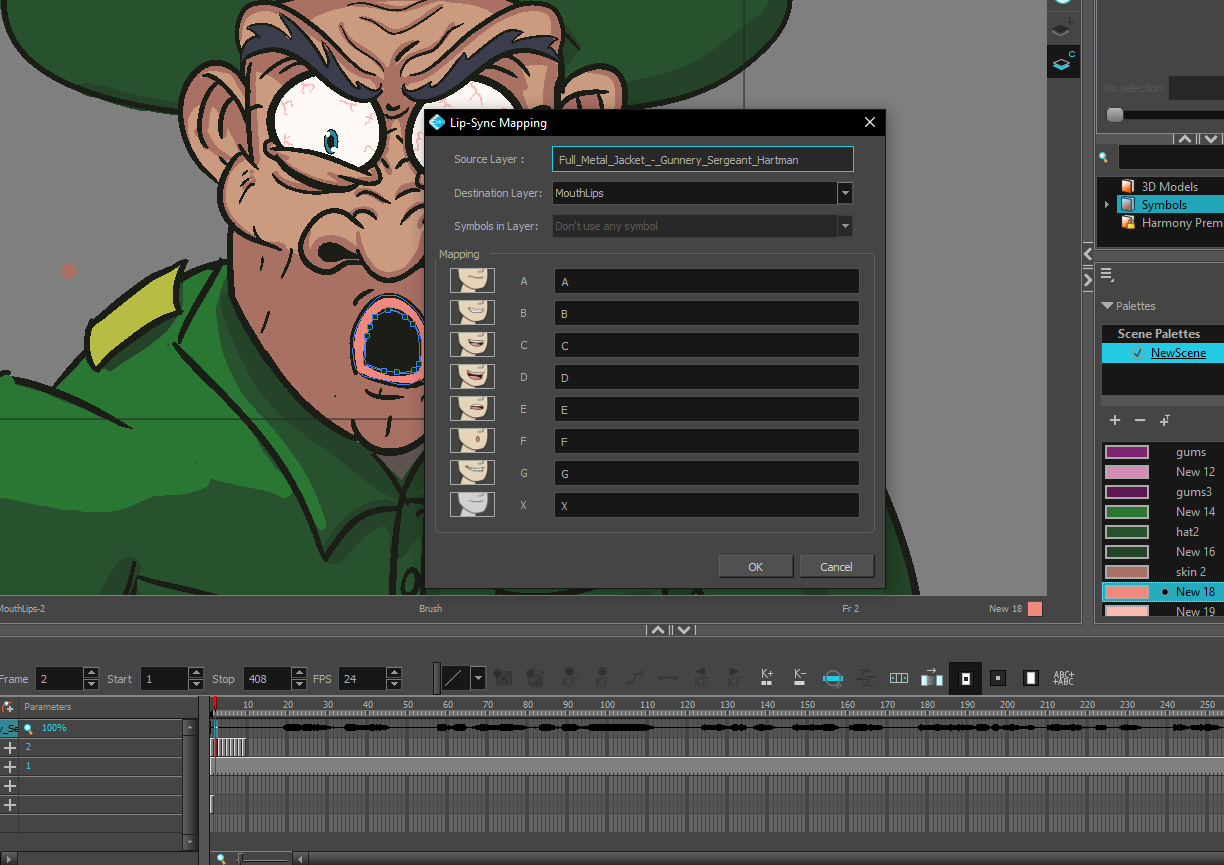 Cathal O Hanlon : Toon Boom: Lip Sync + Action