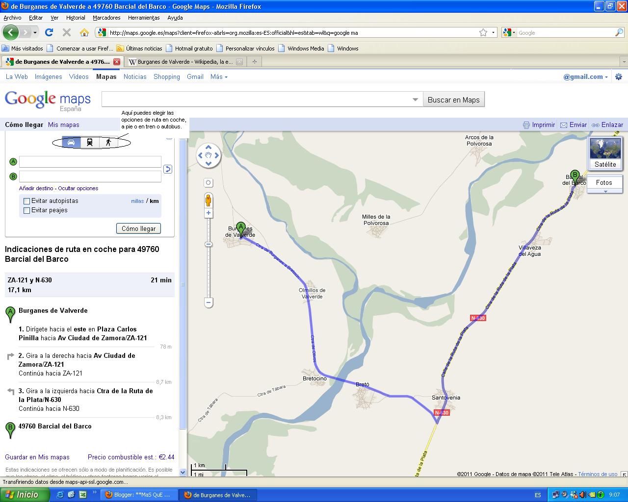 **MaS QuE MaPaS**: Navegando sobre Google Maps (I)